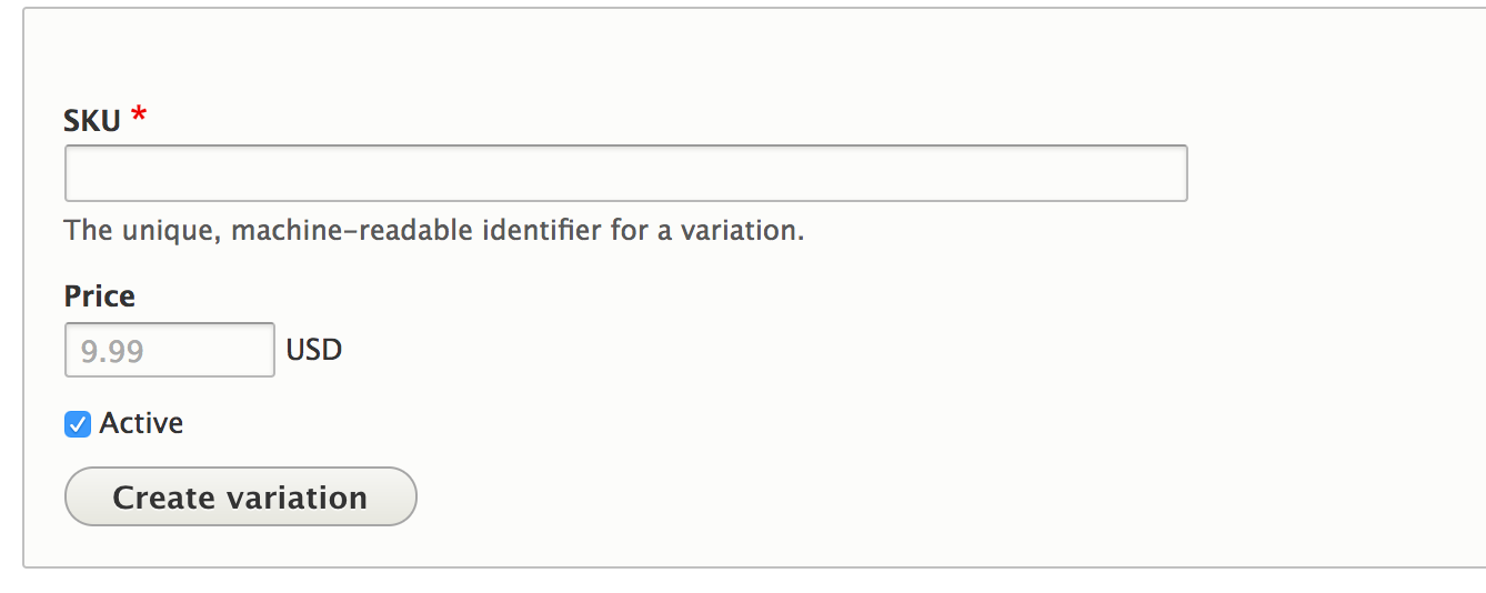 Incomplete product variation [#2873368] | Drupal.org